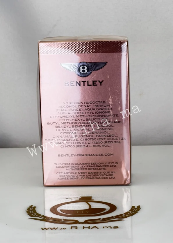 Bentley For Men Intense Bentley Eau De Parfum Pour Homme 100ml