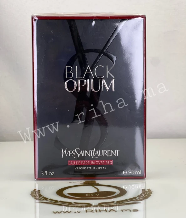 Black Opium Over Red Yves Saint Laurent Eau De Parfum Pour Femme 100ml