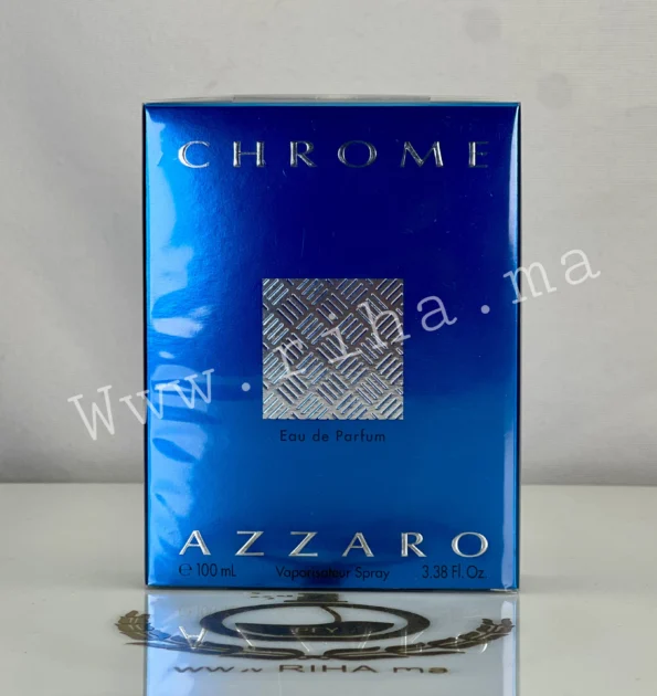 Chrome Eau De Parfum Azzaro Pour Homme 100ml