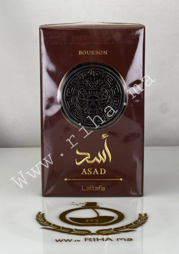 Asad Bourbon Eau De Parfum Lattafa Parfume Pour Homme 100ml - Riha ...