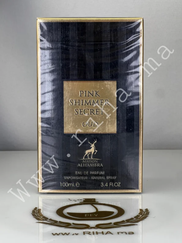 Pink Shimmer Secret Oud Maison Alhambra Eau De Parfum 100ml Pour Femme ...