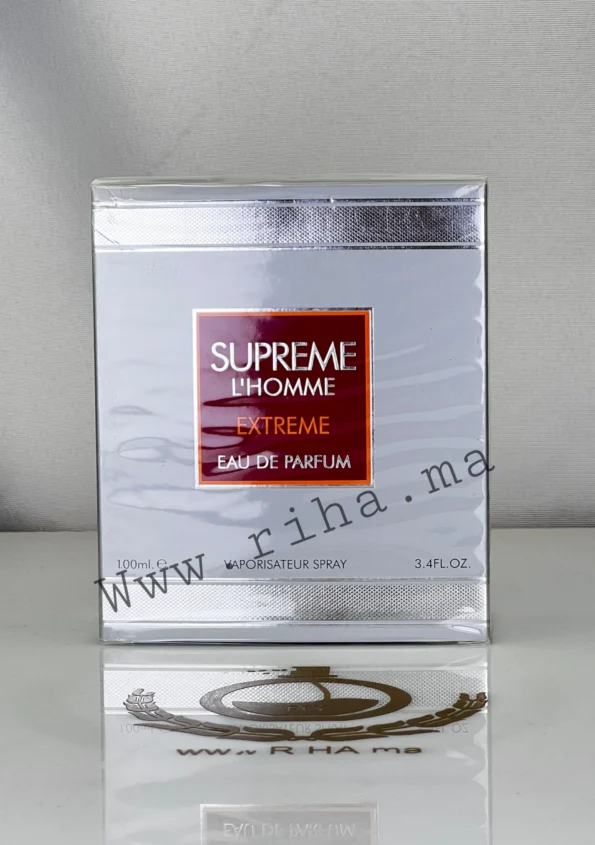 Supreme L'homme Extreme Eau De Parfum Fragrance World Pour Homme 100ML